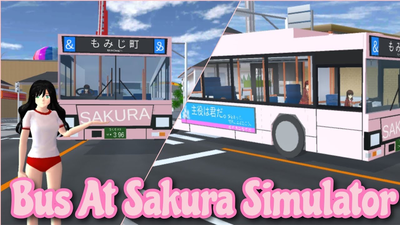 Bus At Sakura Simulator (Props ID) - YouTube