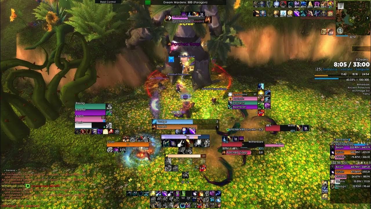 +25 EB | Tyrannical, Volcanic, Sanguine | Balance Druid POV - YouTube