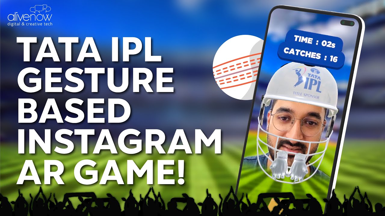 TATA IPL Gesture Based Augmented Reality Game: IPL Cricket Augmented ...