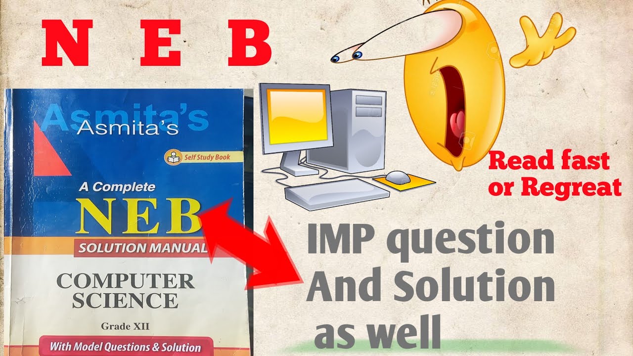 class 12 computer imp question 2080#neb #importantquestions - YouTube