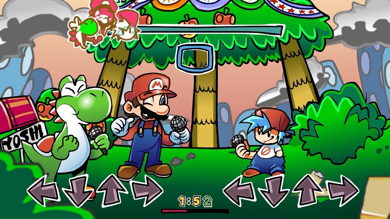 FNF - SMW: Power Star Melody (DEMO) - Egg Parade (by Pohsan) - [FC/4k ...