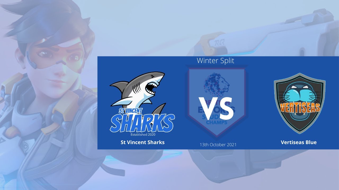 Overwatch - St Vincent Sharks vs Team Vertiseas Blue - YouTube