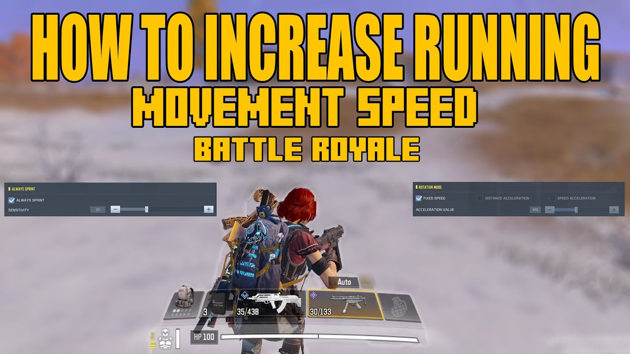 How to Increase your Movement Speed Cod Mobile Battle Royale | Tips ...