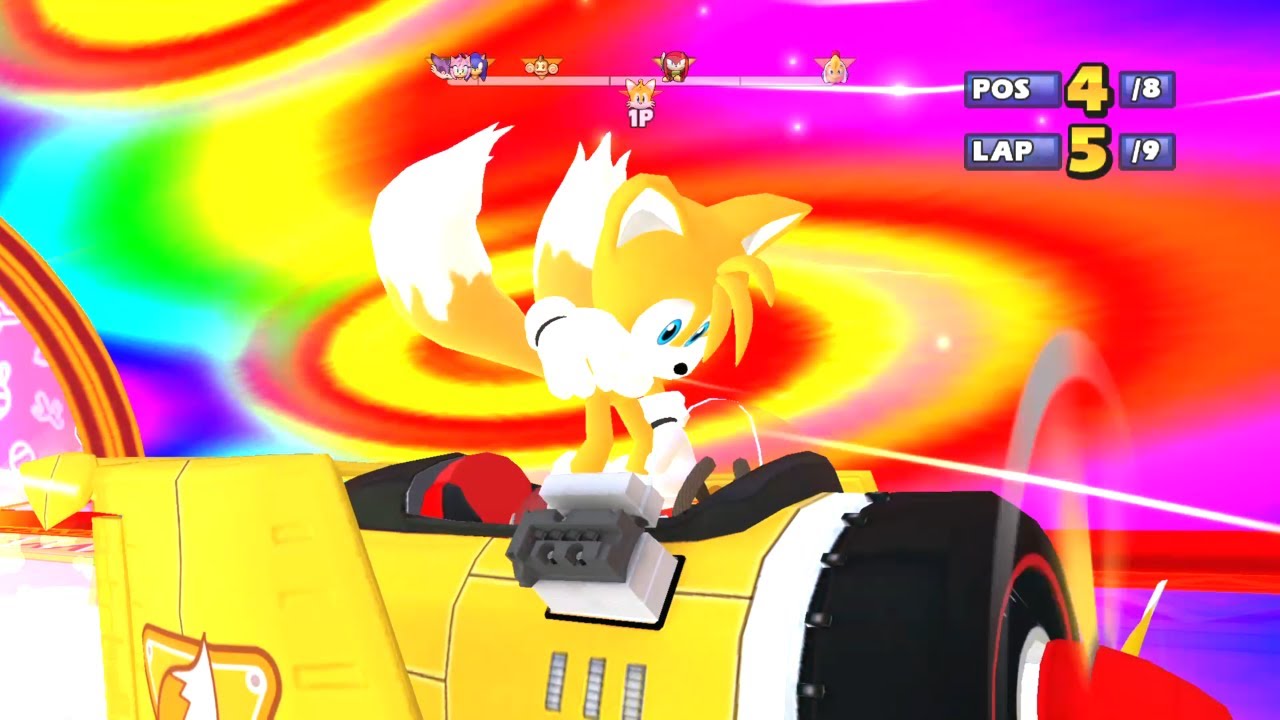 TAILS Sunshine Tour 9 Laps Expert (Request) Sonic & All-Stars Racing ...