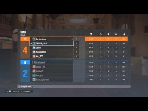 Rainbow six seige first game first win ( ranked highlights ) - YouTube