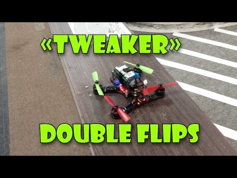 Tweaker FPV Addiction 180 Double Flips in slow-motion HD - YouTube