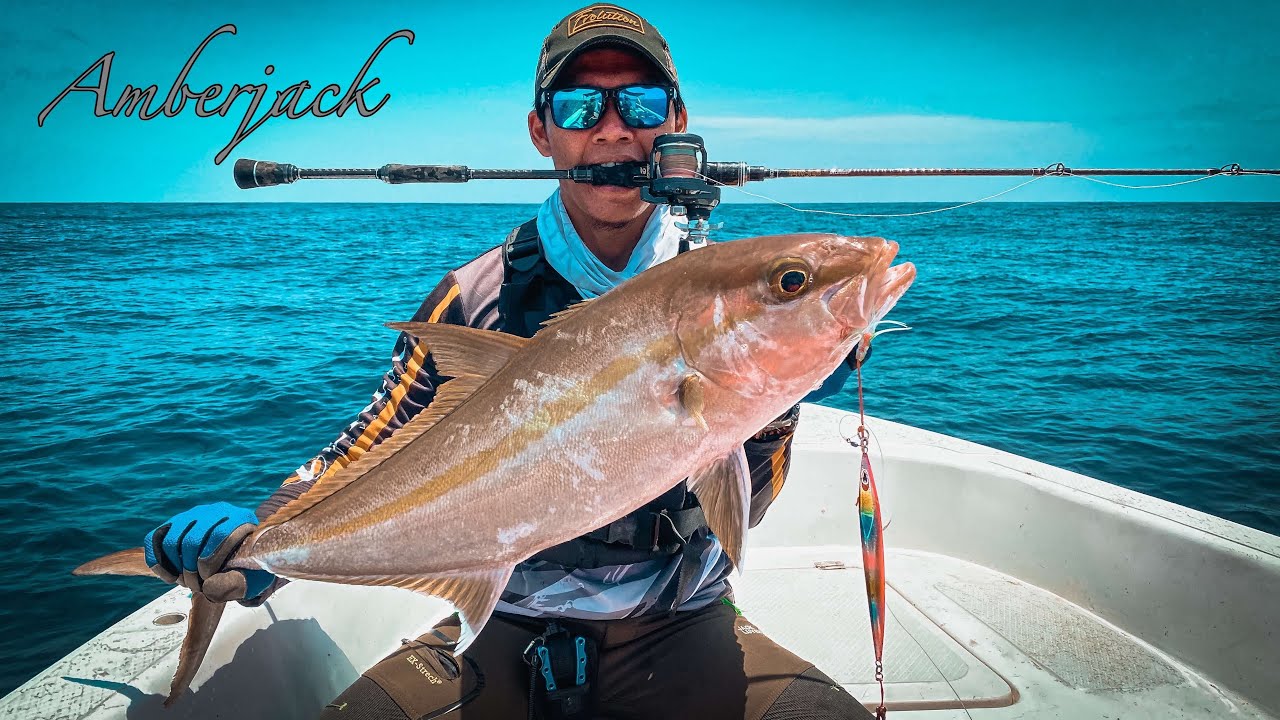 Amberjack Slow Jigging Brunei part1 - YouTube