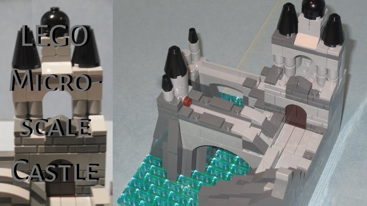 LEGO Micro scale Castle - YouTube