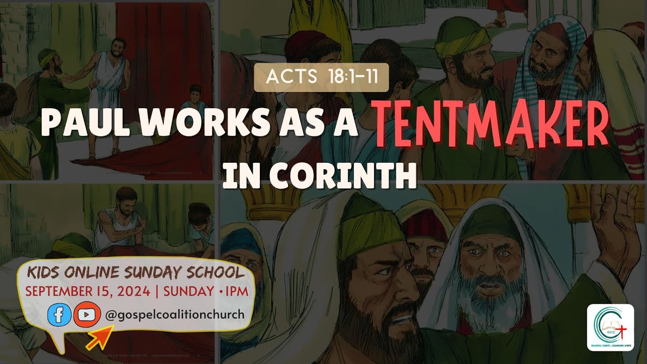 Paul works as a Tentmaker in Corinth - YouTube