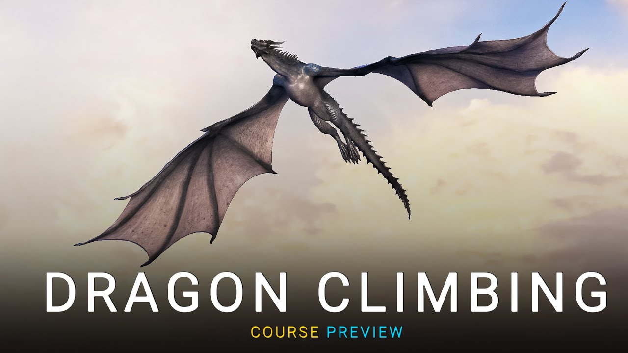 How to Animate a Dragon Climbing- Week 02 Preview - YouTube
