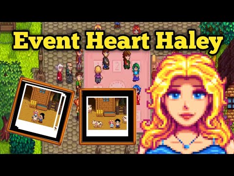 Event Heart Haley Stardew Valley - YouTube