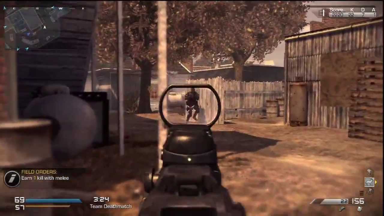 Call of Duty Ghosts Team Deathmatch Versus Hardened Bots on Warhawk ...