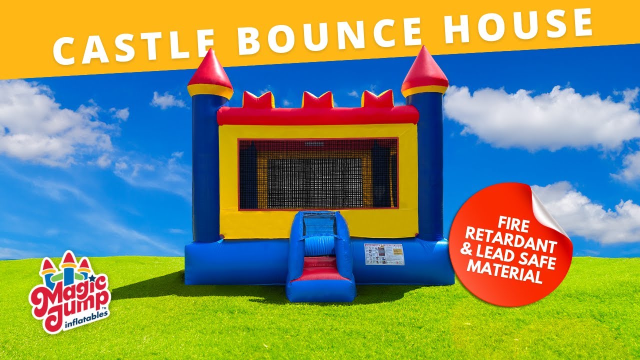 Inflatable Castle Bounce House from Magic Jump Inc. - YouTube