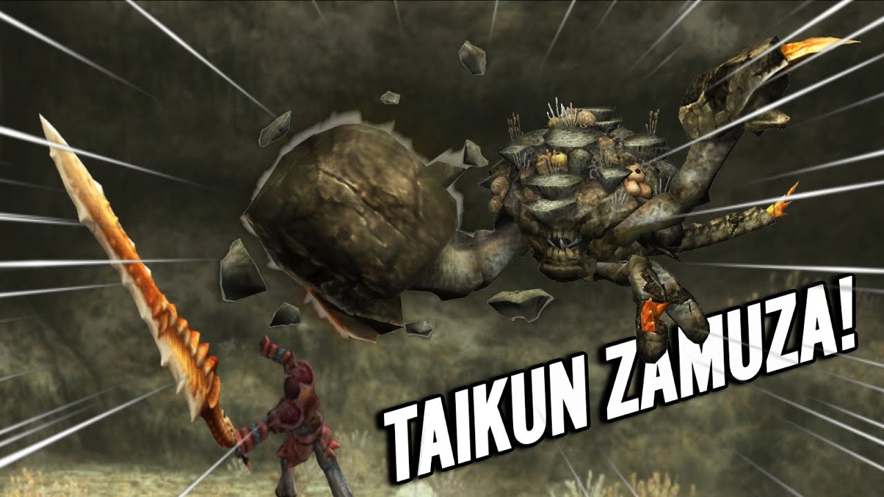 MONSTER HUNTER FRONTIER TAIKUN ZAMUZA IS AWESOME! (Hunting Taikun+Using ...