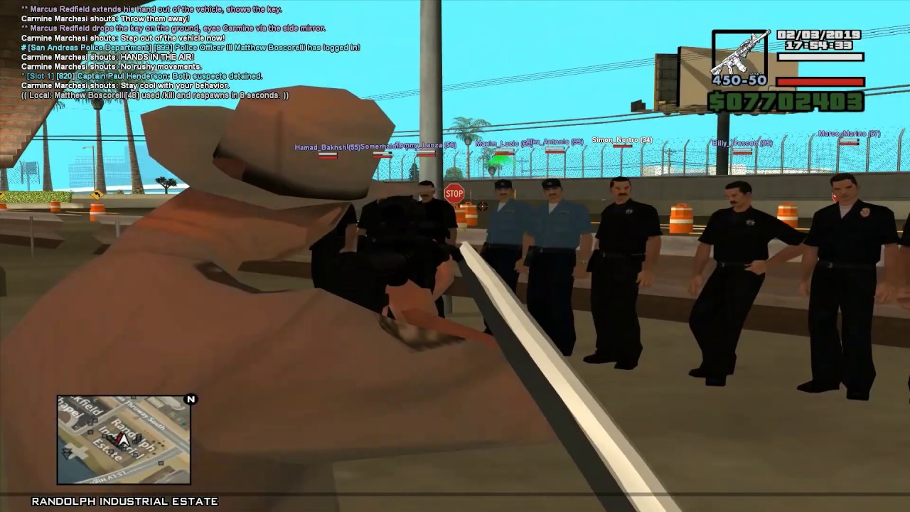 SAMP - Italy Mafia Roleplay | SAPD Felony Stop Procedure - YouTube