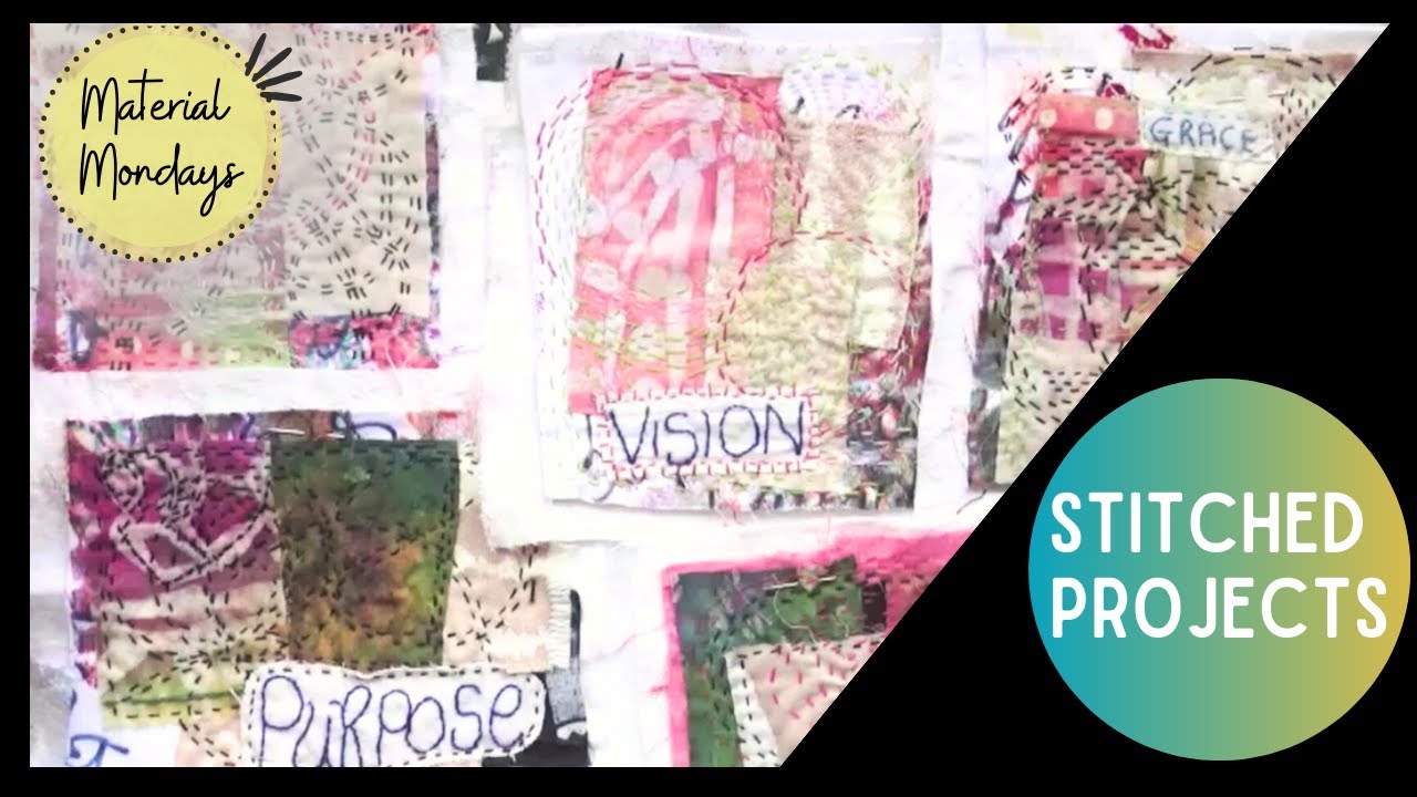 Fabric Stitched Samples - Material Mondays - YouTube