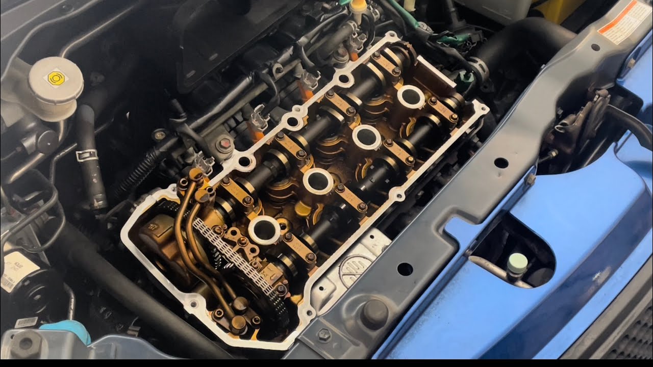 2006 Suzuki Swift - Episode 4 - Rocker Cover Gasket Replacement - YouTube