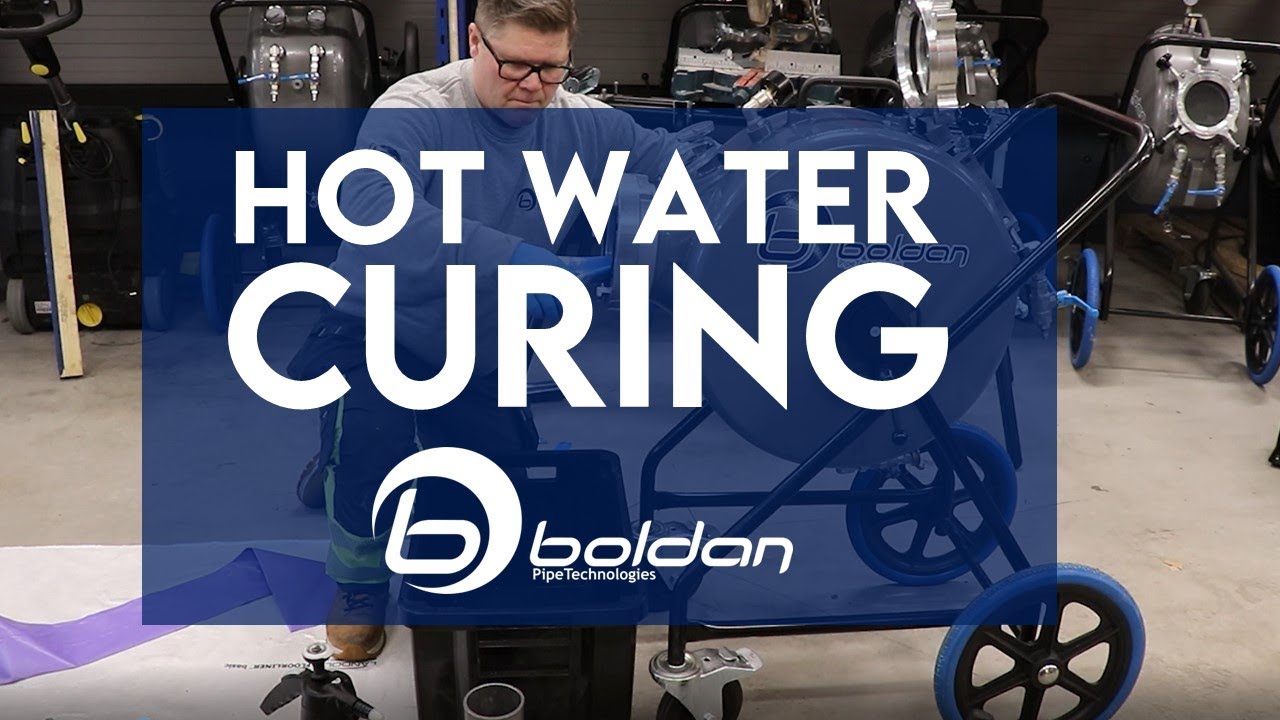 Liner Curing with Hot Water | Boldan® Pipe Technologies - YouTube