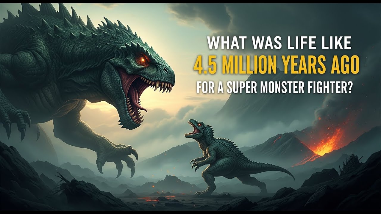 What Was Life Like 4.5 Million Years Ago for a super monster fighter ...