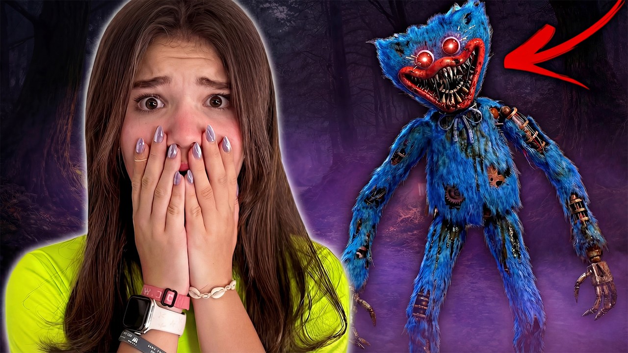 WE FOUND AN OLD HUGGY WUGGY ANIMATRONIC IN THE WOODS 😱! #huggywuggy ...