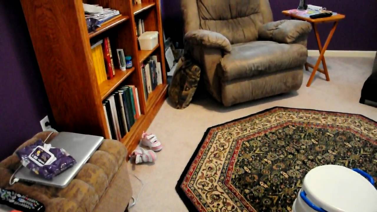 Chloe using the potty - YouTube