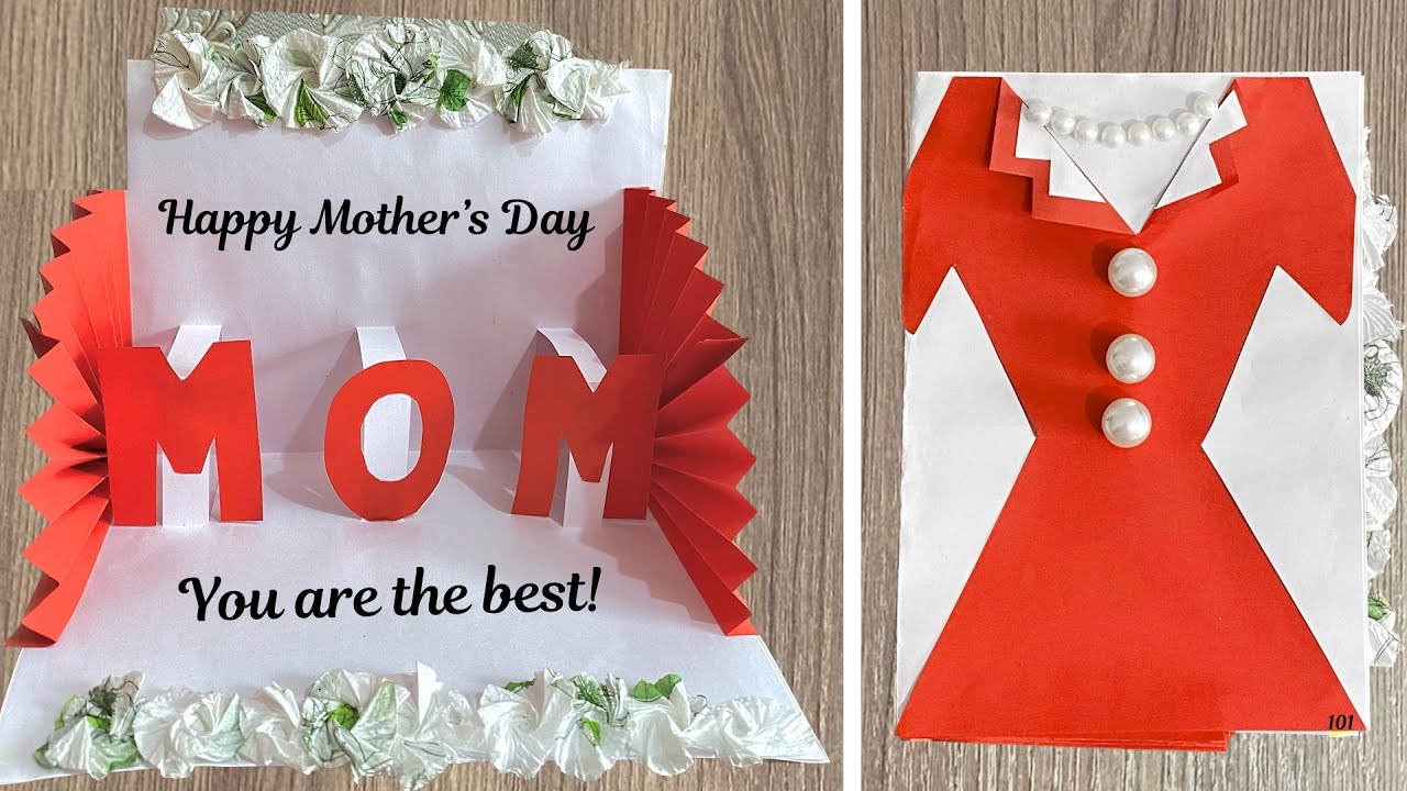 DIY Easy Mother’s Day Gift Card Idea| Beautiful Mother’s Day Paper ...