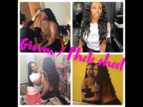 GRWM / PHOTO SHOOT W/ B SIMONE!!!