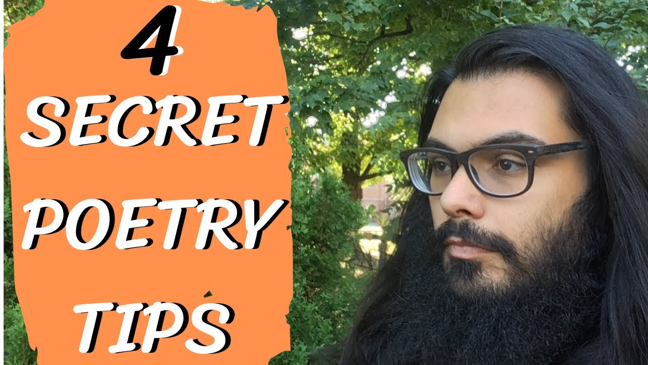 4 Secret Poetry Tips - YouTube