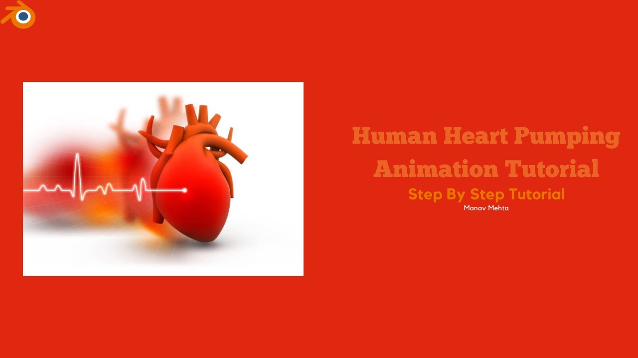 Human Heart Pumping Animation Tutorial in Blender | 3 Min I Lets ...