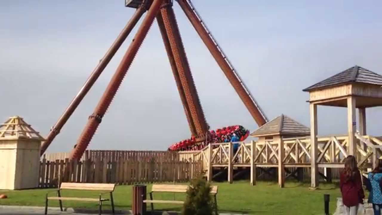 Energylandia - Aztec Swing - karuzela ekstremalna - YouTube