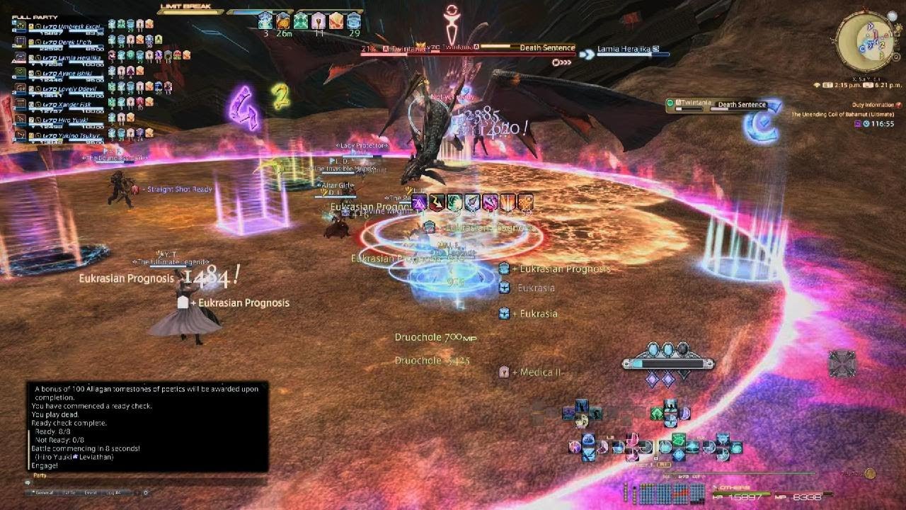 FINAL FANTASY XIV, ucob reclear - YouTube