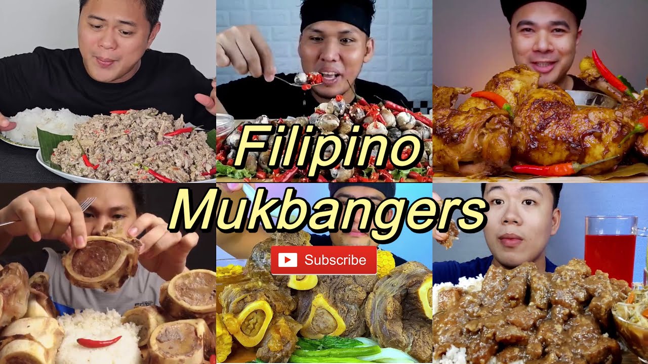 Filipino Mukbangers - Male Edition - YouTube