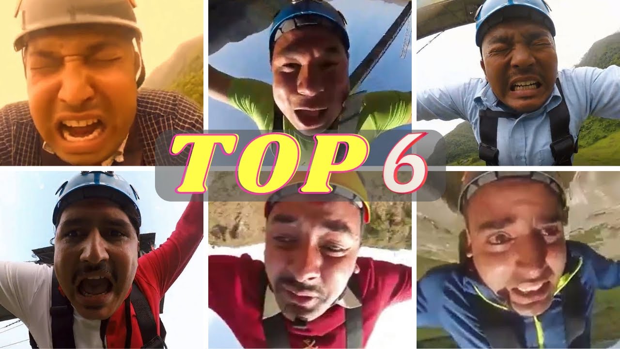 Top 6 Most Funny Bungee Jumping Videos In Nepal | UG Entertainments ...