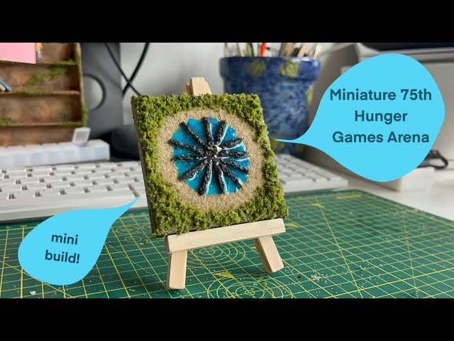 Catching Fire Arena Cornucopia BUILDING THE HUNGER GAMES ARENA In