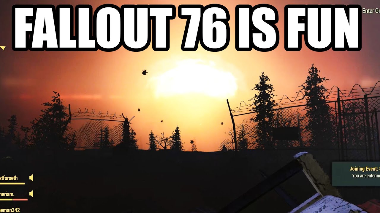 Fallout 76 is fun - YouTube