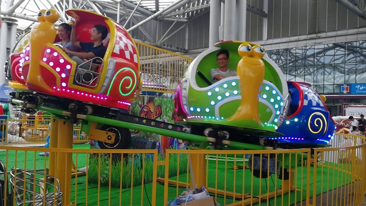 Snail Roller Coaster_Shape 2 double ring - YouTube