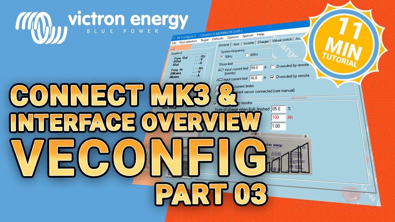 Victron Veconfig Connection And Interface Tutorial Updated 2024 Youtube