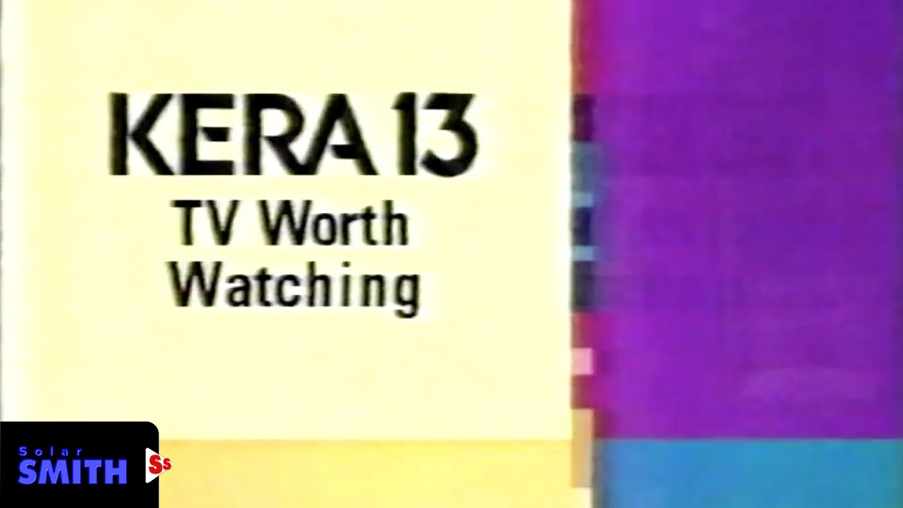 PBS Station ID: Yellow/Purple Side Bar (KERA-TV 1997) - YouTube