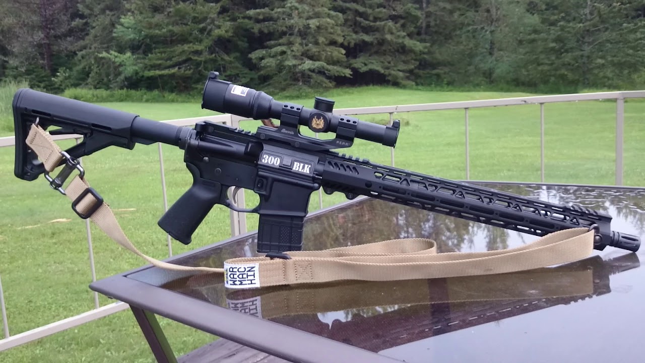 The 300 Blackout Deer Rifle - YouTube