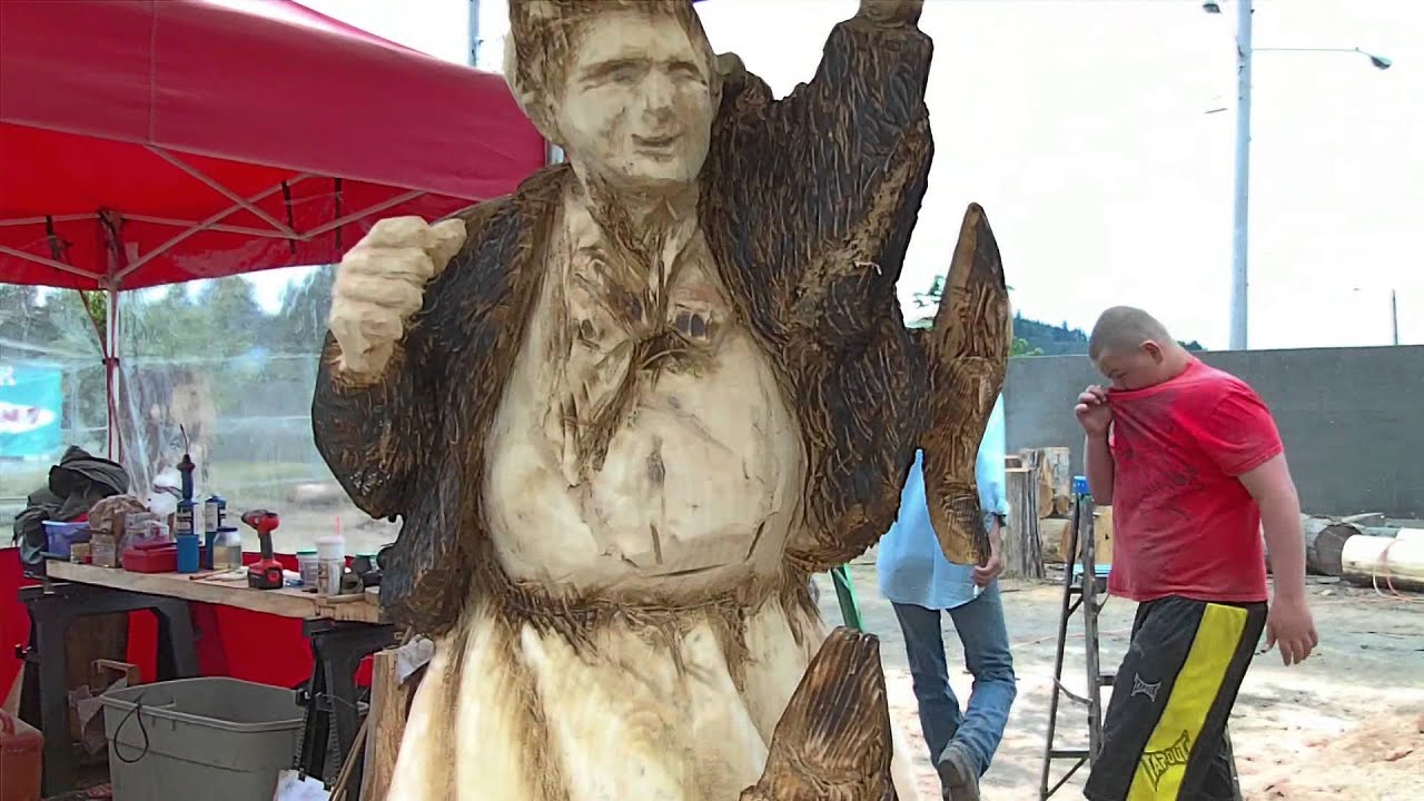 Grandma Fishing - 2013 The Main Carving Event - YouTube