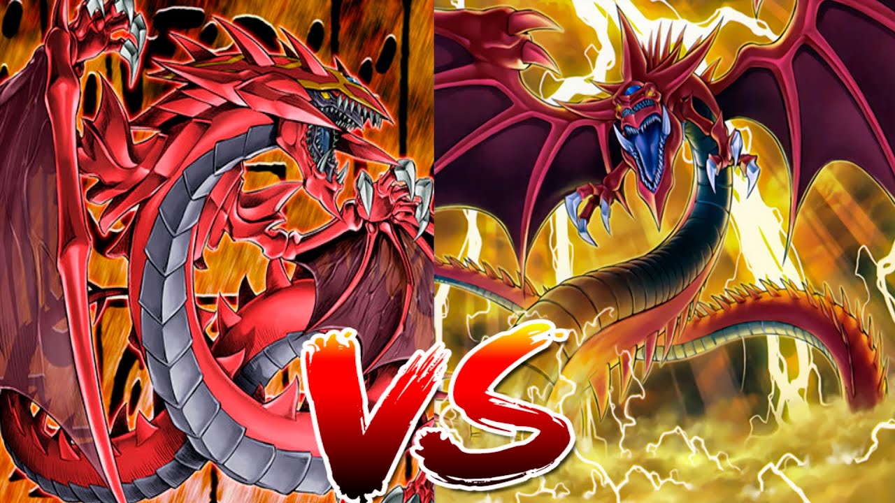 Battle of Red Gods! Slifer Vs Uria! - YouTube