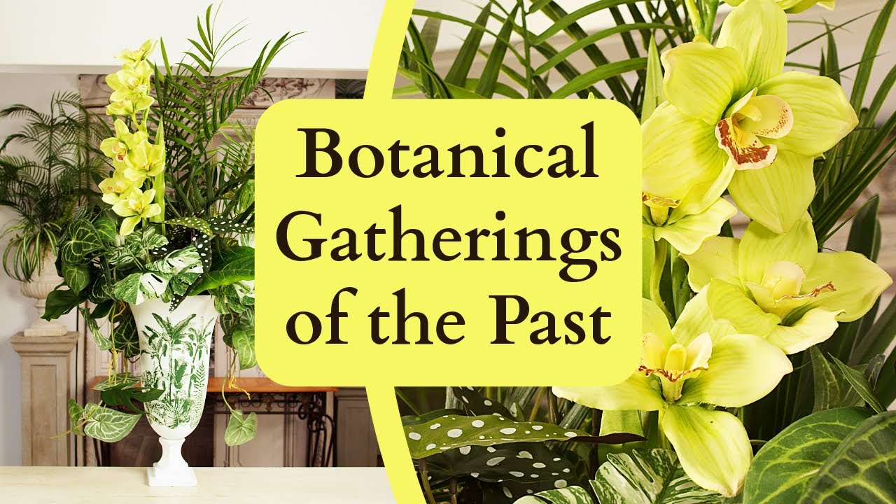Victorian Floral Designing of the Past! - YouTube