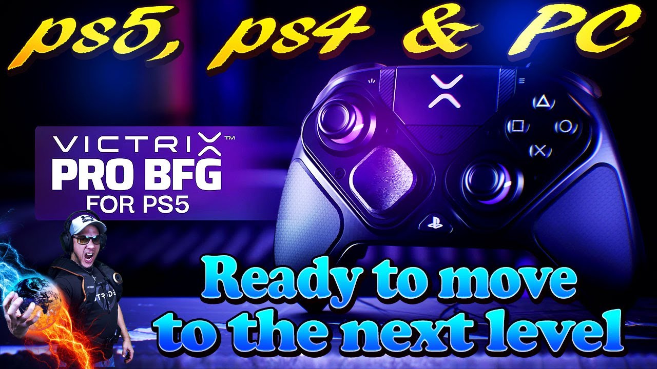 Victrix Pro BFG New Controller for PS5, Ps4 & PC Switch up to fighting ...