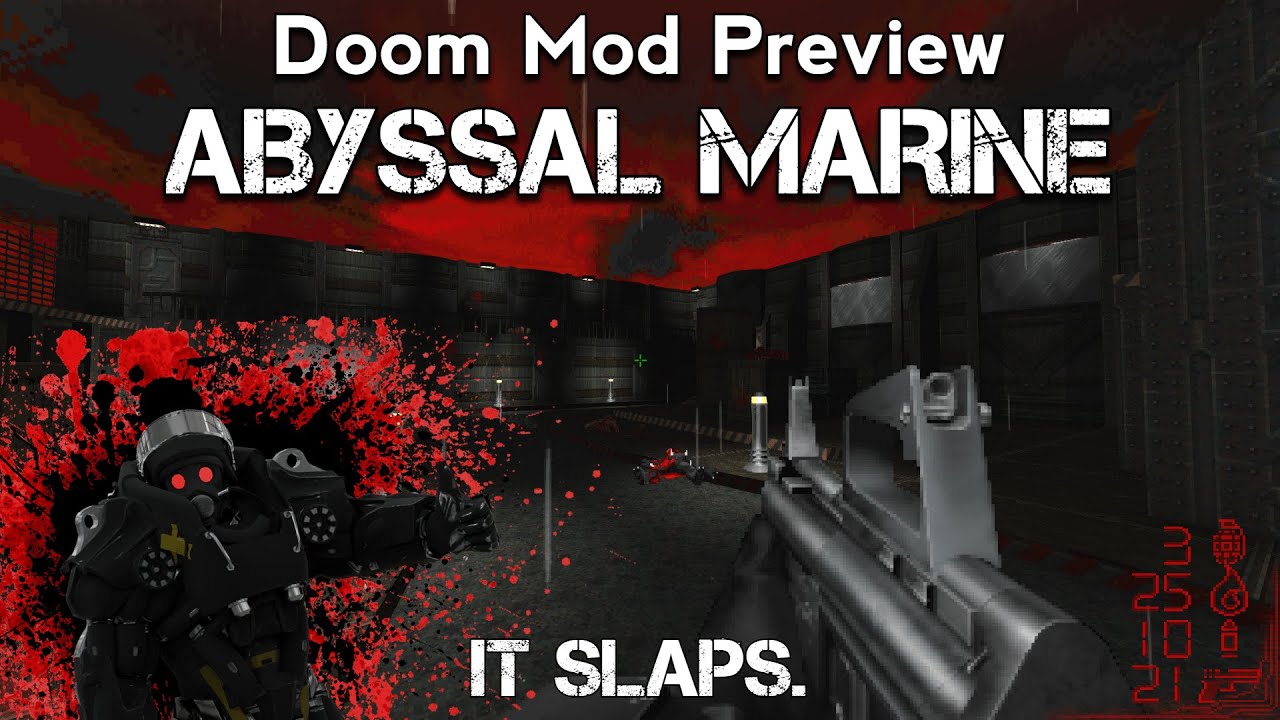 Doom mod preview: Abyssal Marine by H3LLW4LKER - YouTube