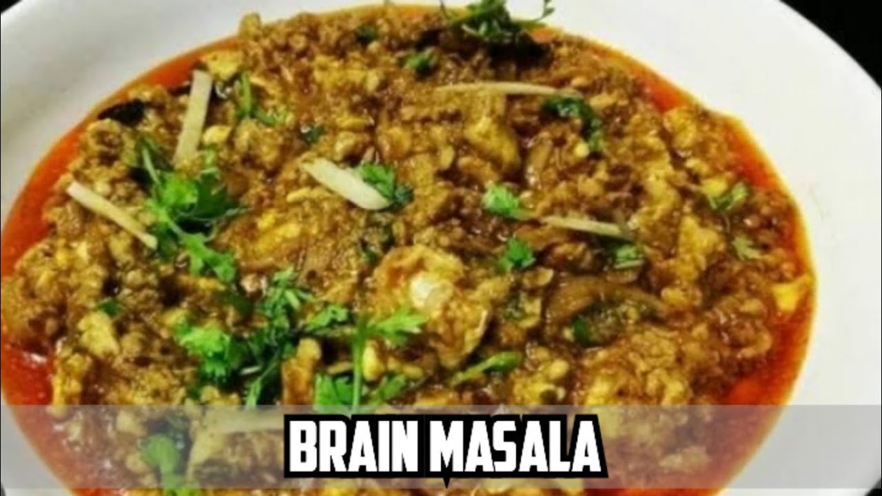 brain masala/maghaz masala/fry maghaz recipe - YouTube