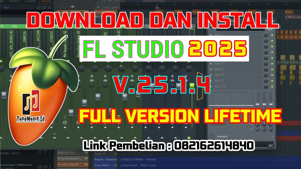 Cara Instal FL STUDIO 25.1.4 Unlocked | Terbaru 2025 - YouTube