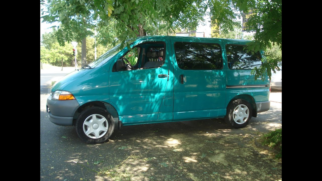 Toyota Hiace 2.4D - YouTube