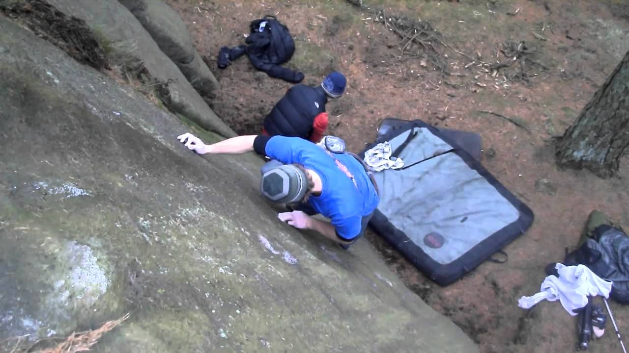 adam long climbing "slabotomy" at the roaches font7b - YouTube