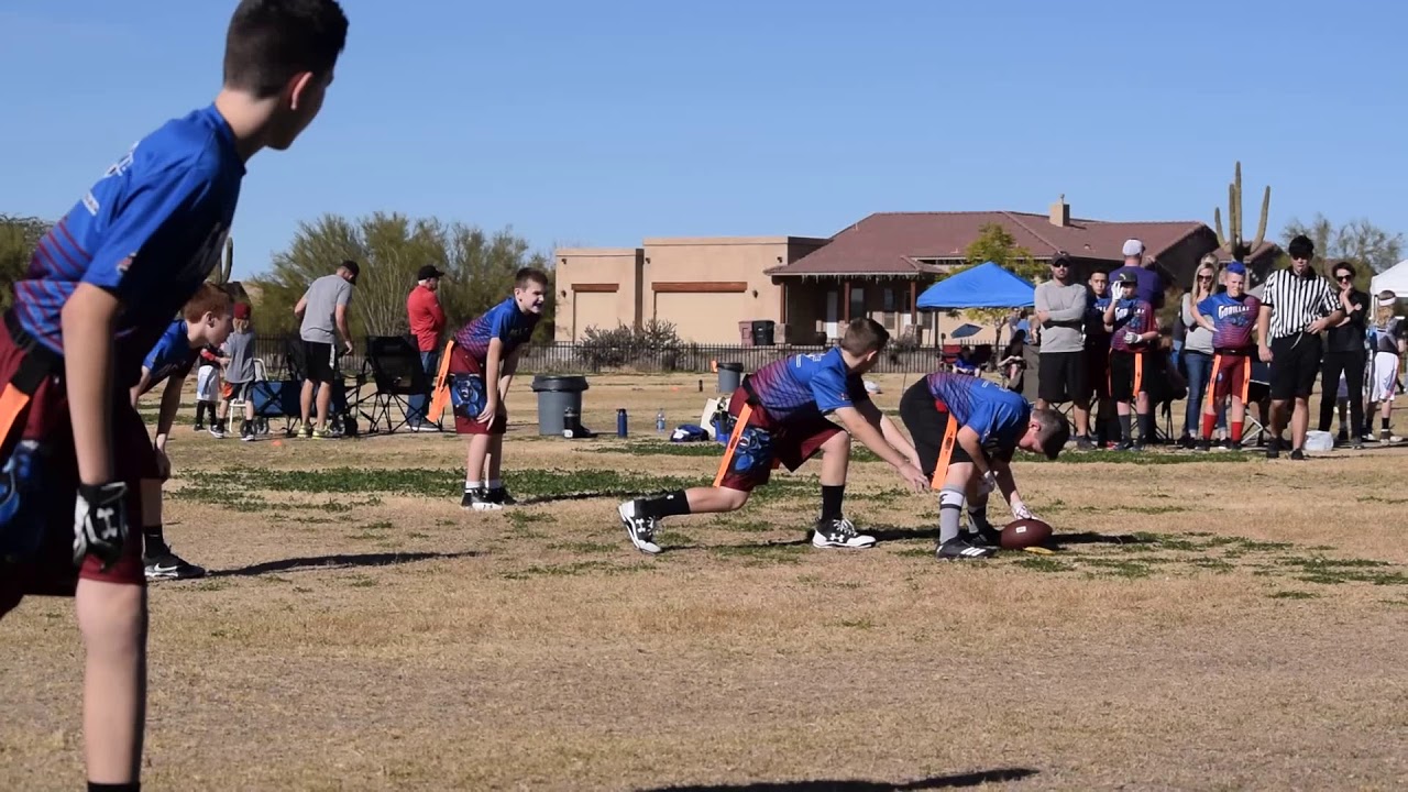 Combined Clips 2018 Winter Flag Football 011318 Game #1 - YouTube