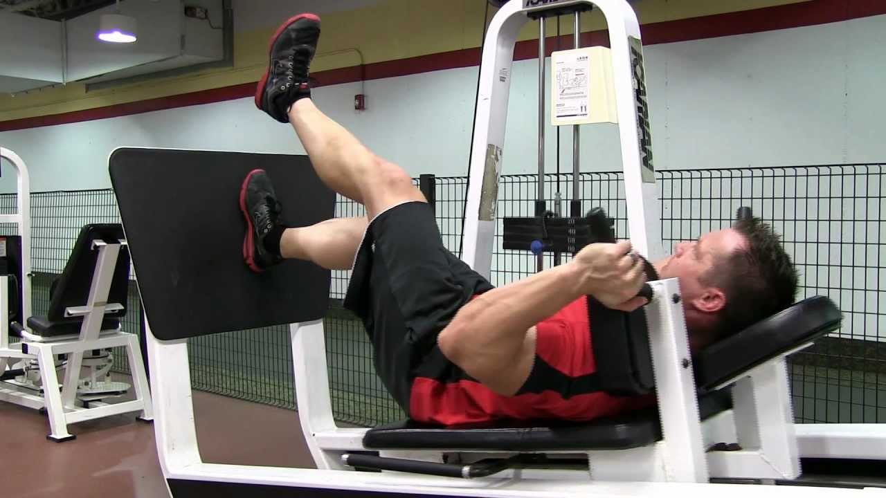Single Leg Horizontal Machine Leg Press - YouTube
